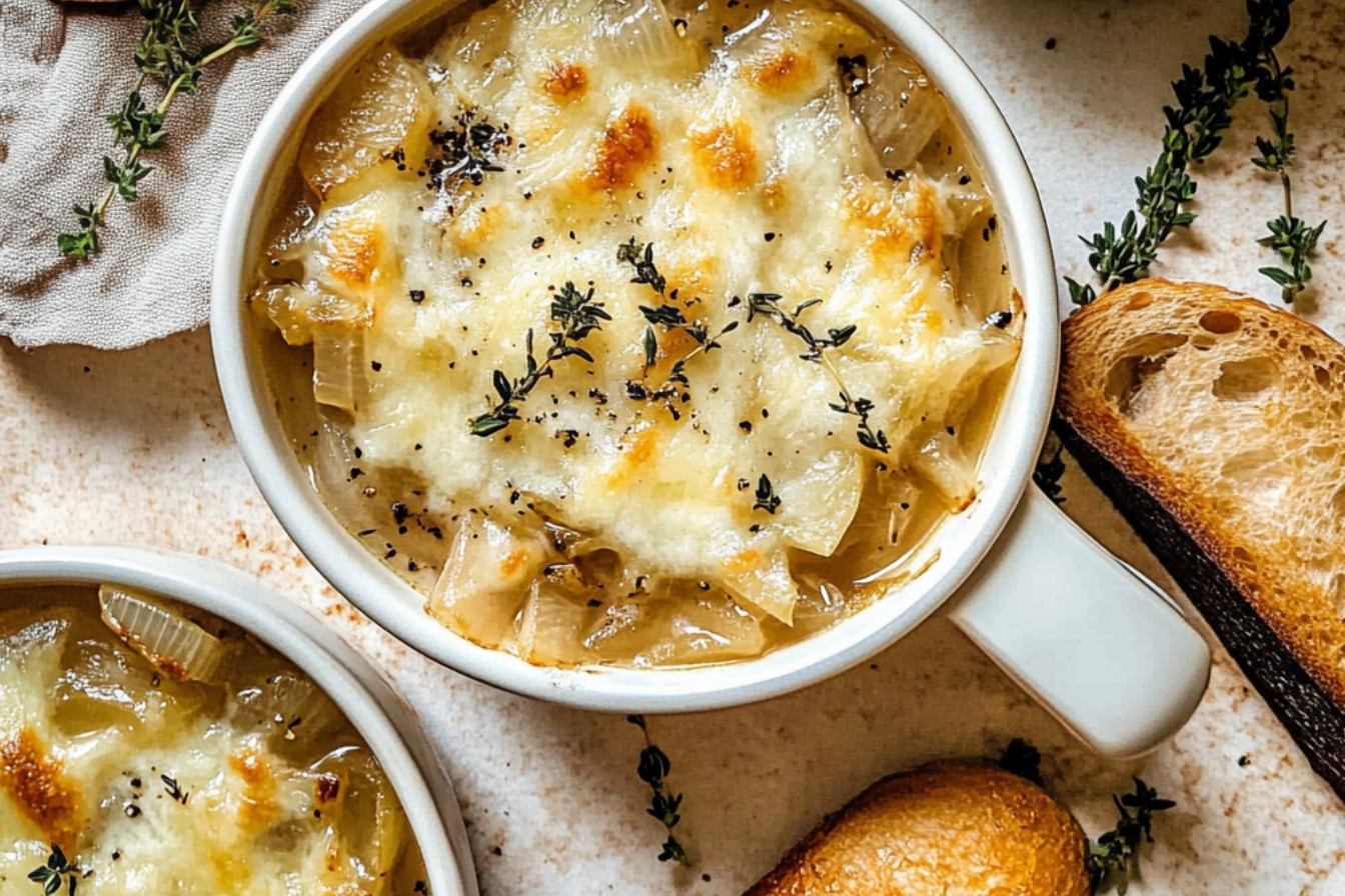Sopa de cebolla francesa - Recetas